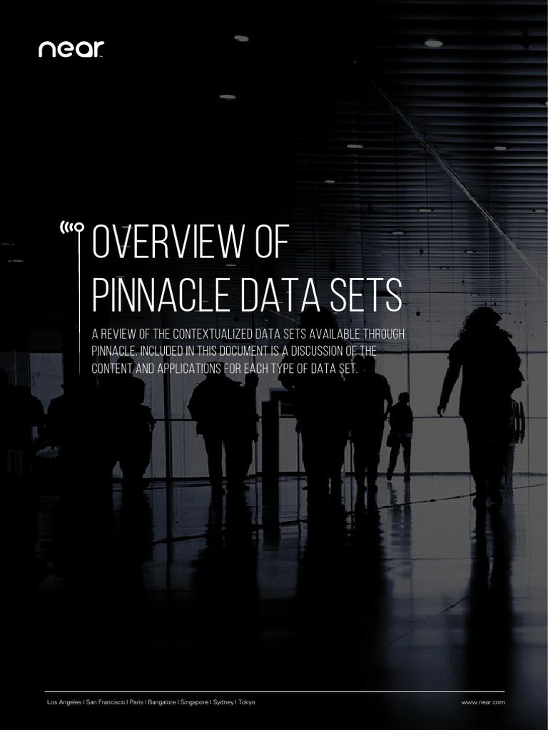 Overview Of Pinnacle Data Sets | PDF
