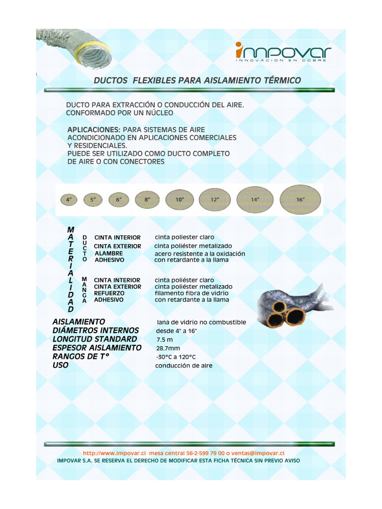 Ductos Flexibles | PDF