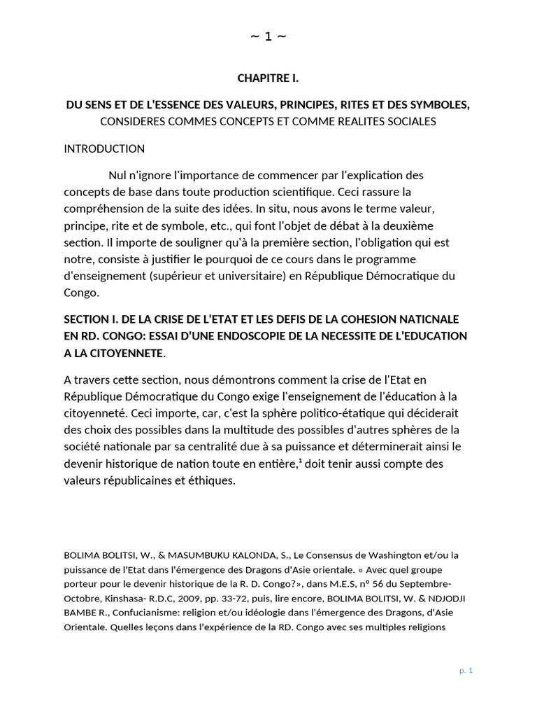 Chapitre i (2) Economie b | PDF