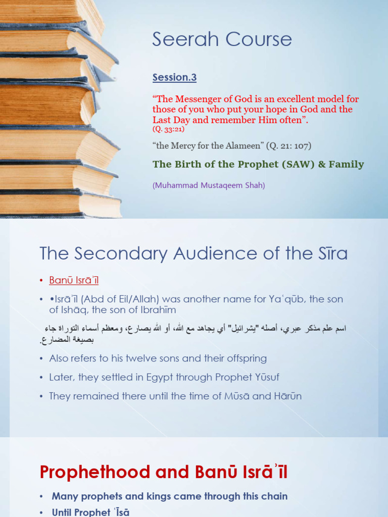 Seerah Course - PPT3 | PDF