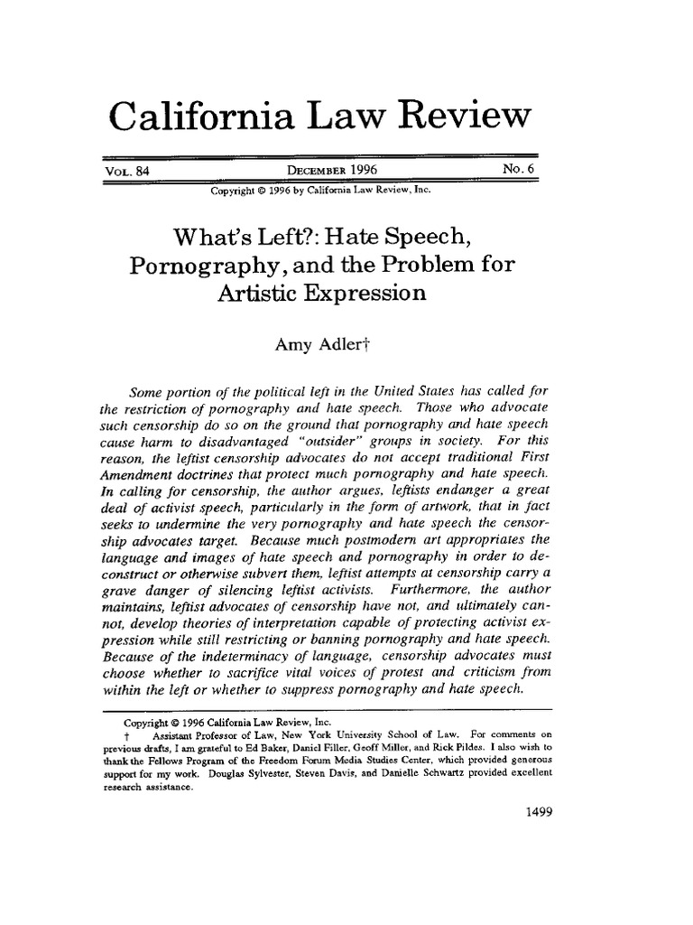 Adler, Amy - What's Left? | PDF