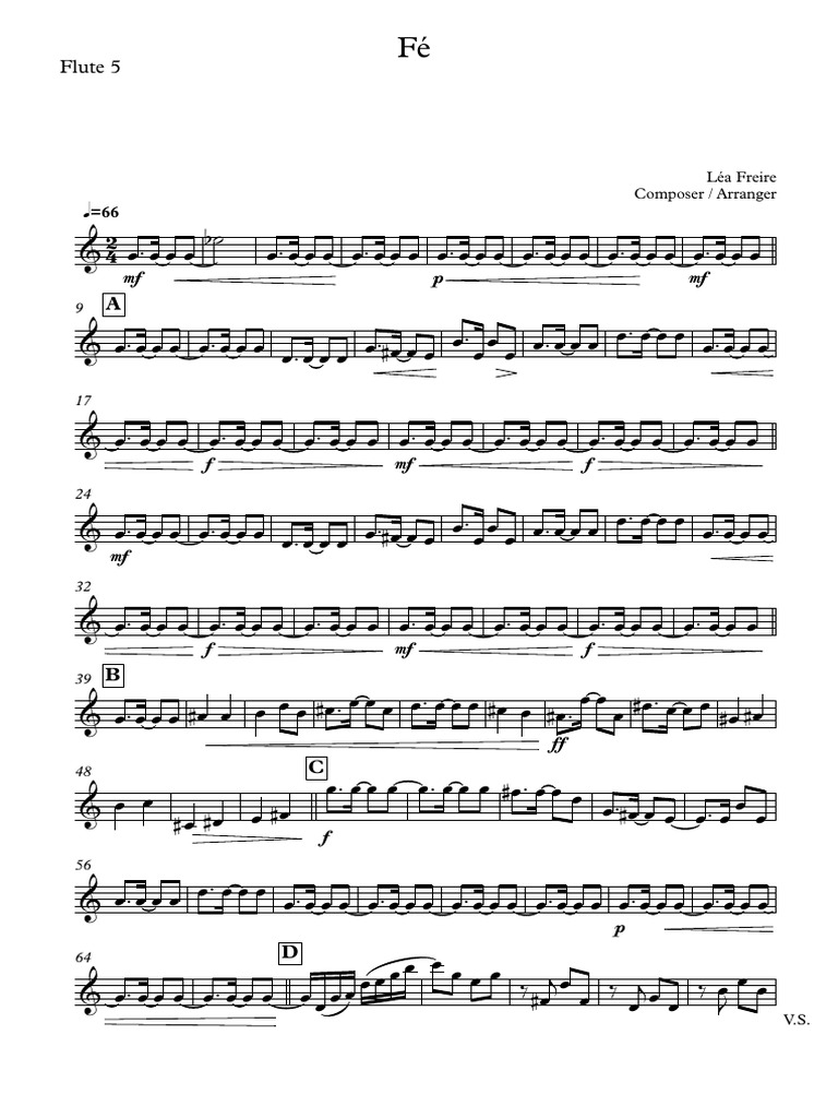 Fé Flautas Flute 5 | PDF