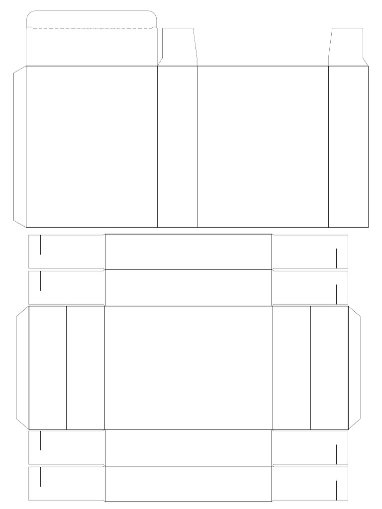 Troquel Blanco Caja | PDF