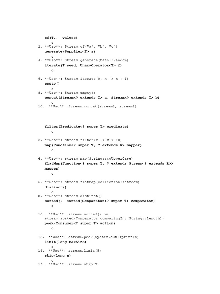 Stream Api | PDF