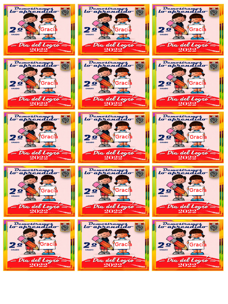 Logo Dia Del Logro | PDF