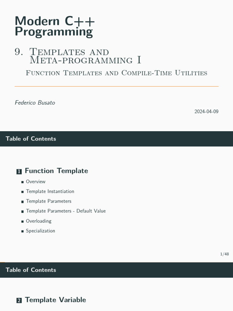 10.templates I | PDF