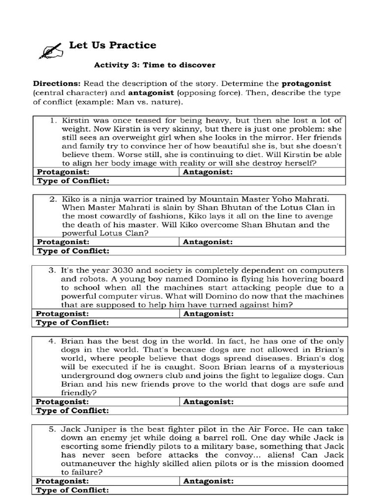 Quiz - Types of Conflict | PDF