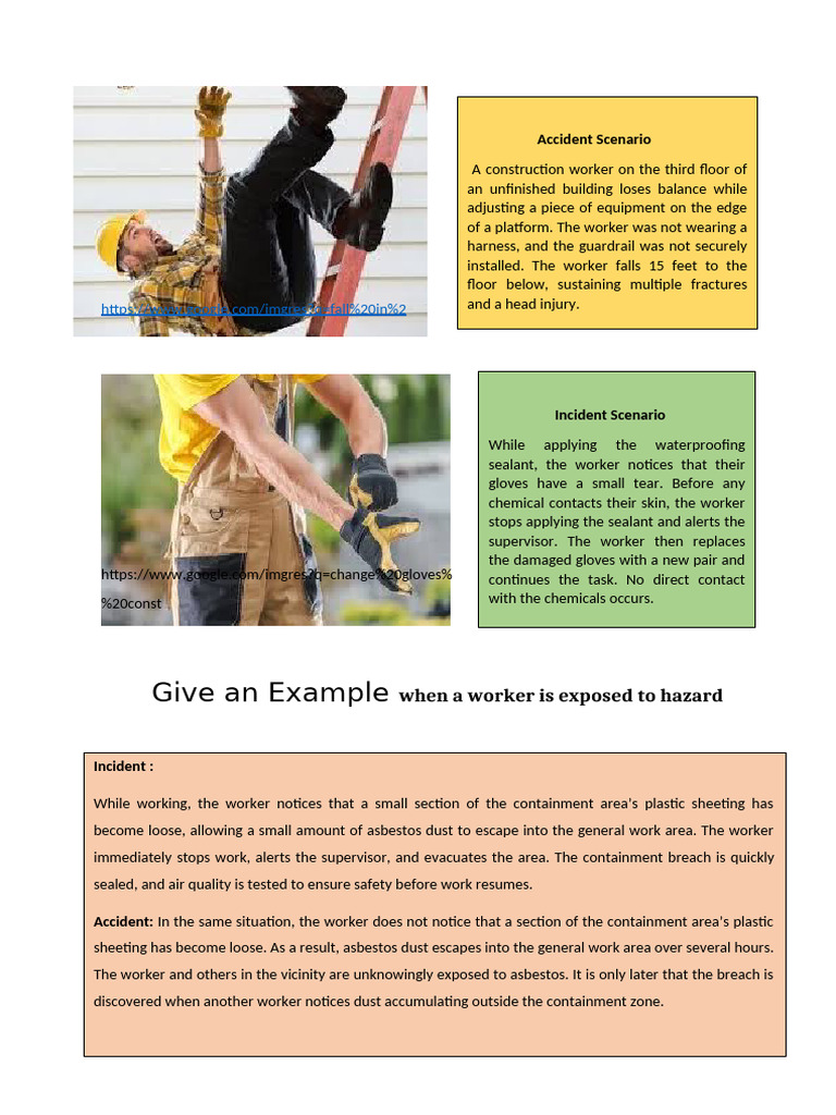 Give An Example: Accident Scenario | PDF