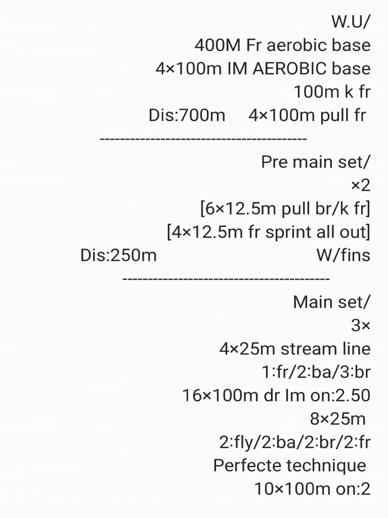 Workout Jana 2013 | PDF