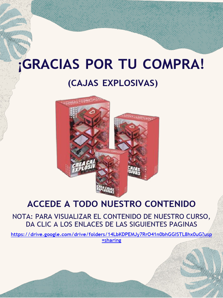 CAJAS EXPLOSIVAS Final | PDF