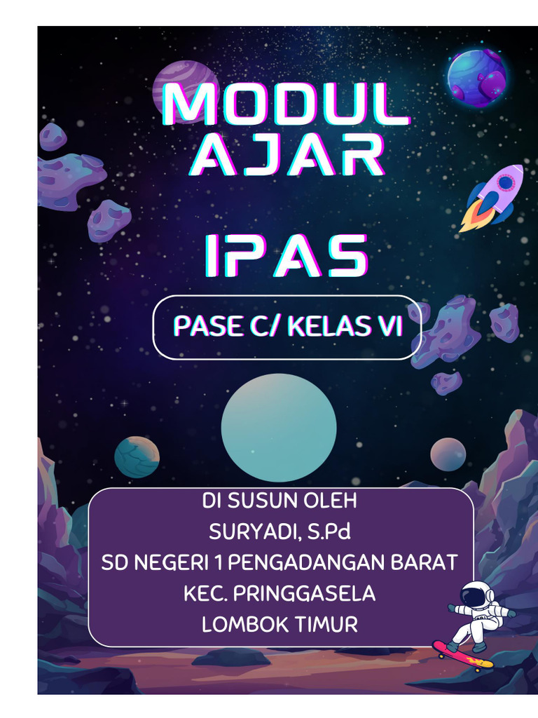 RPP Ipas Suryadi | PDF | Karier & Perkembangan | Perjalanan
