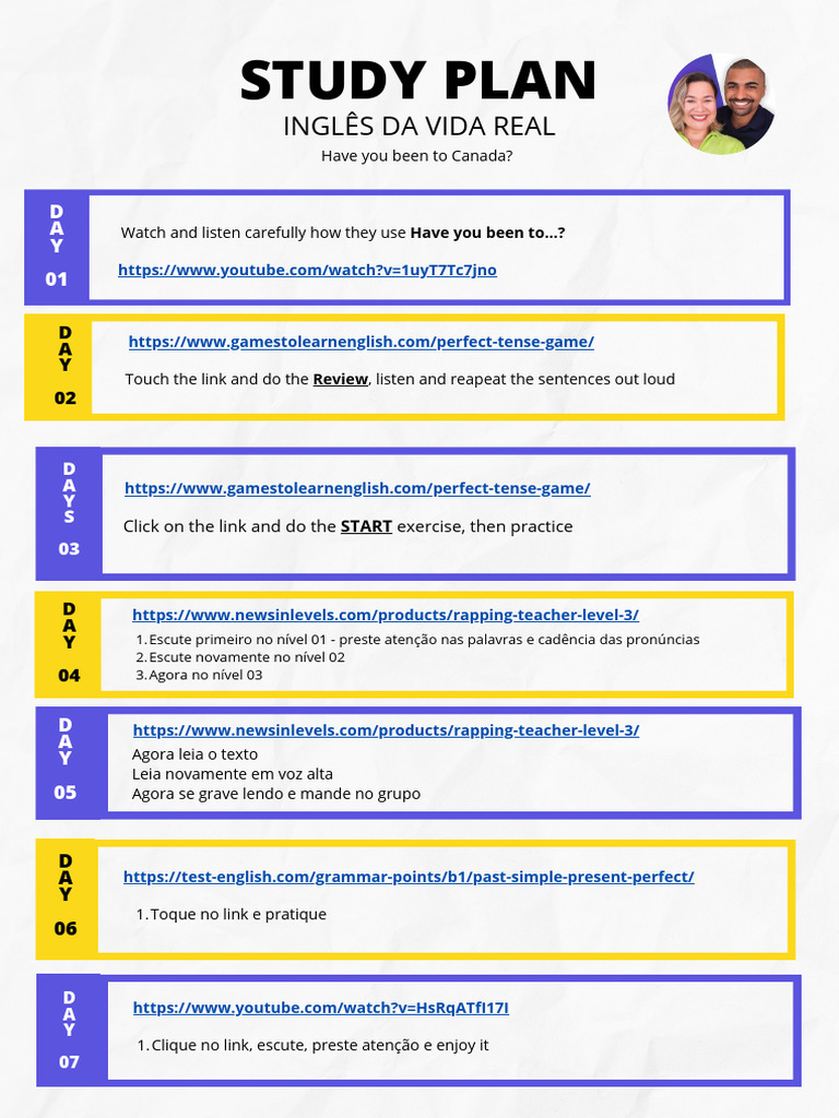 Study Plan - Week 23 | PDF