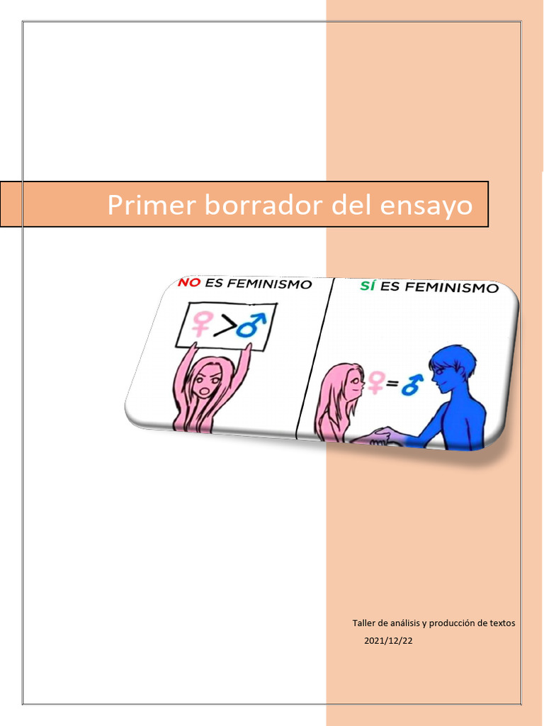 Corrección Del Primer Borrador | PDF