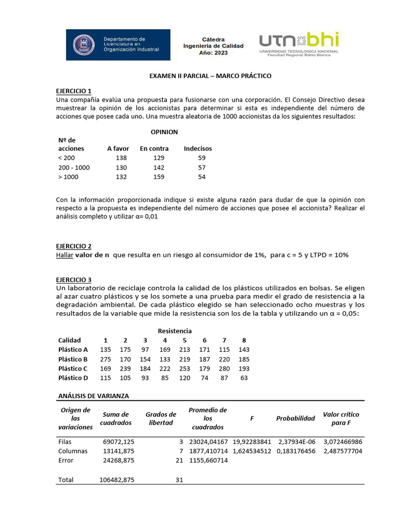 2º parcial marco práctico - GRUPO A | PDF