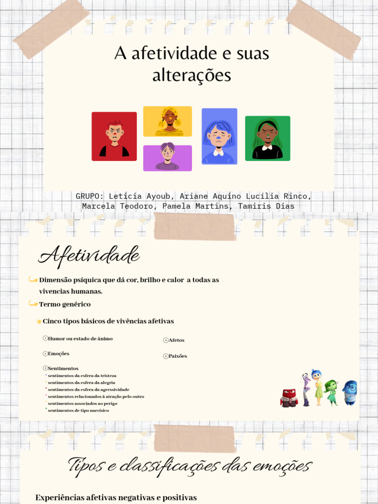 A Afetividade e Suas Alterações | PDF