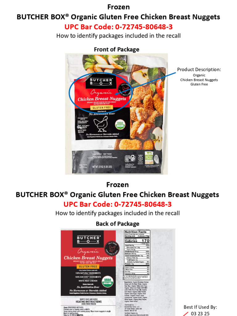 Recall 024 2024 Labels | PDF | Poultry | Foods