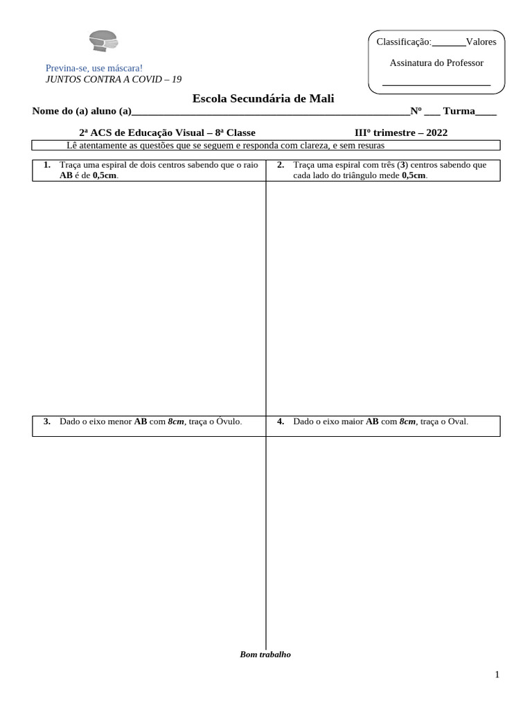 2 ACS ED Visual - 8 Classe | PDF