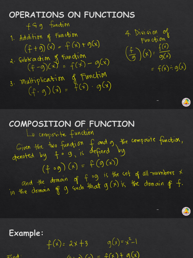 Composition of Function | PDF