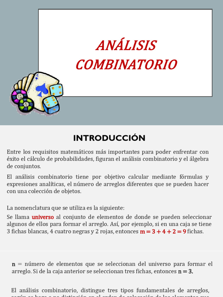 Analisis Combinatorio | PDF