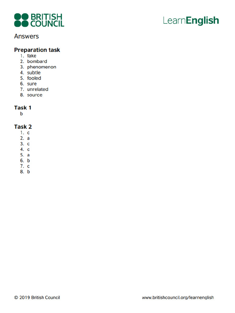 answer fake news | PDF