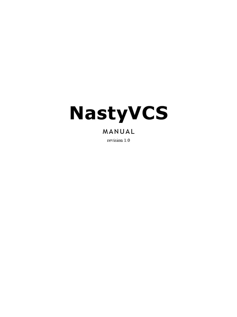 Nasty VCS | PDF | Equalization (Audio) | Computer Engineering