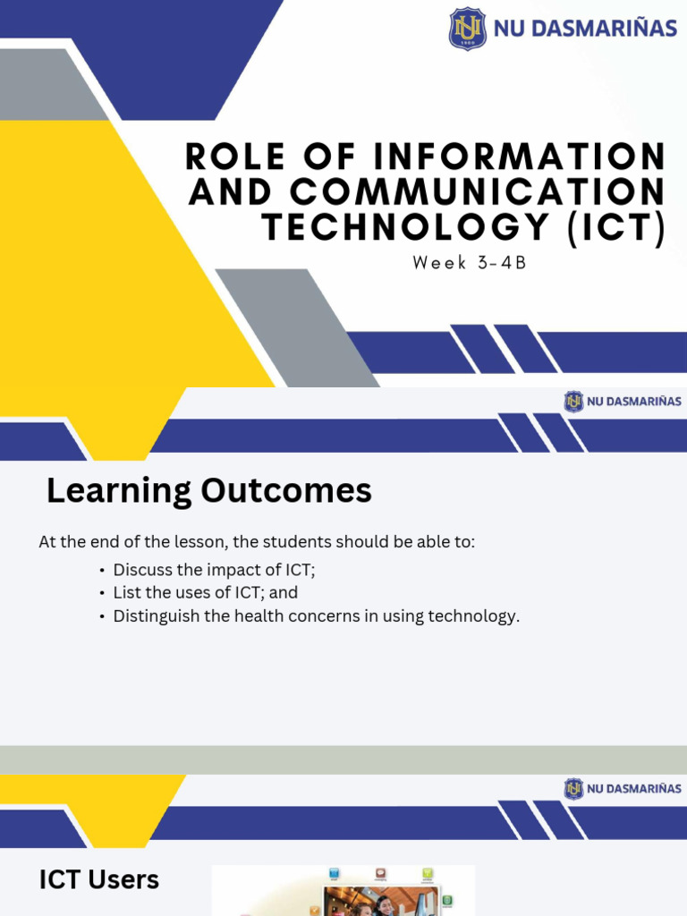 2D Role of ICT | PDF