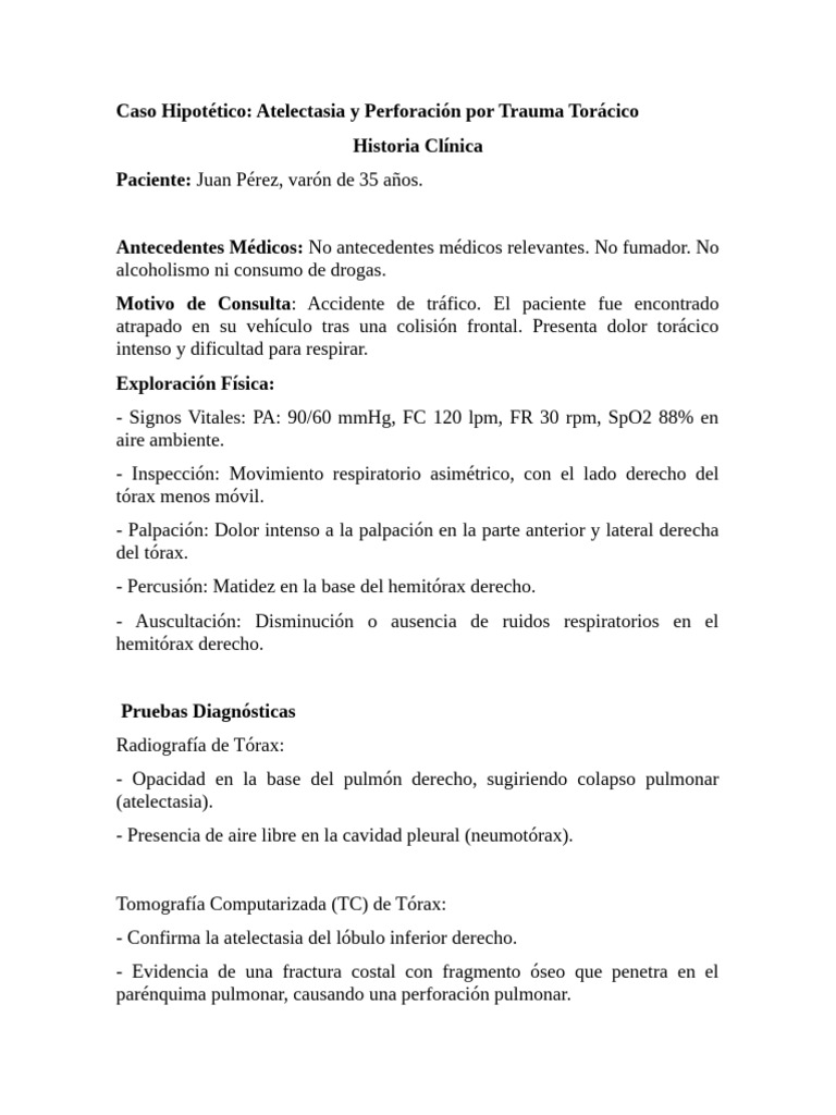 caso hipotetico | PDF