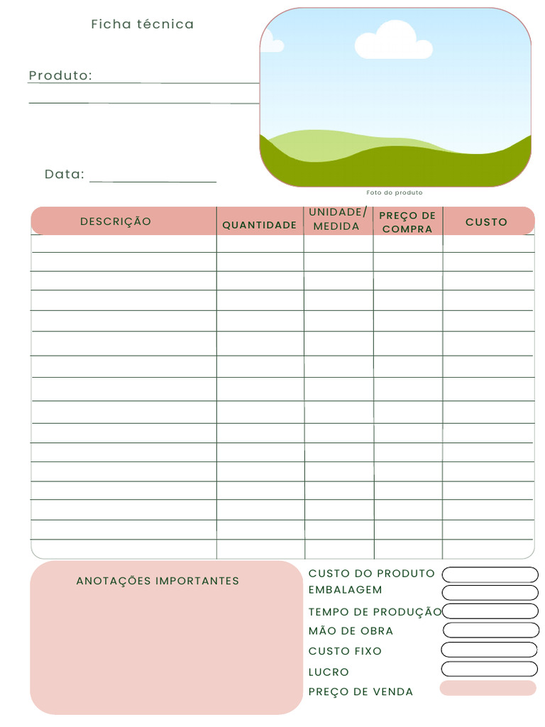 Ficha Técnica de Produto - 20240910 - 205134 - 0000 | PDF