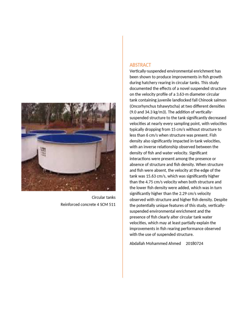 Circular Tanks | PDF