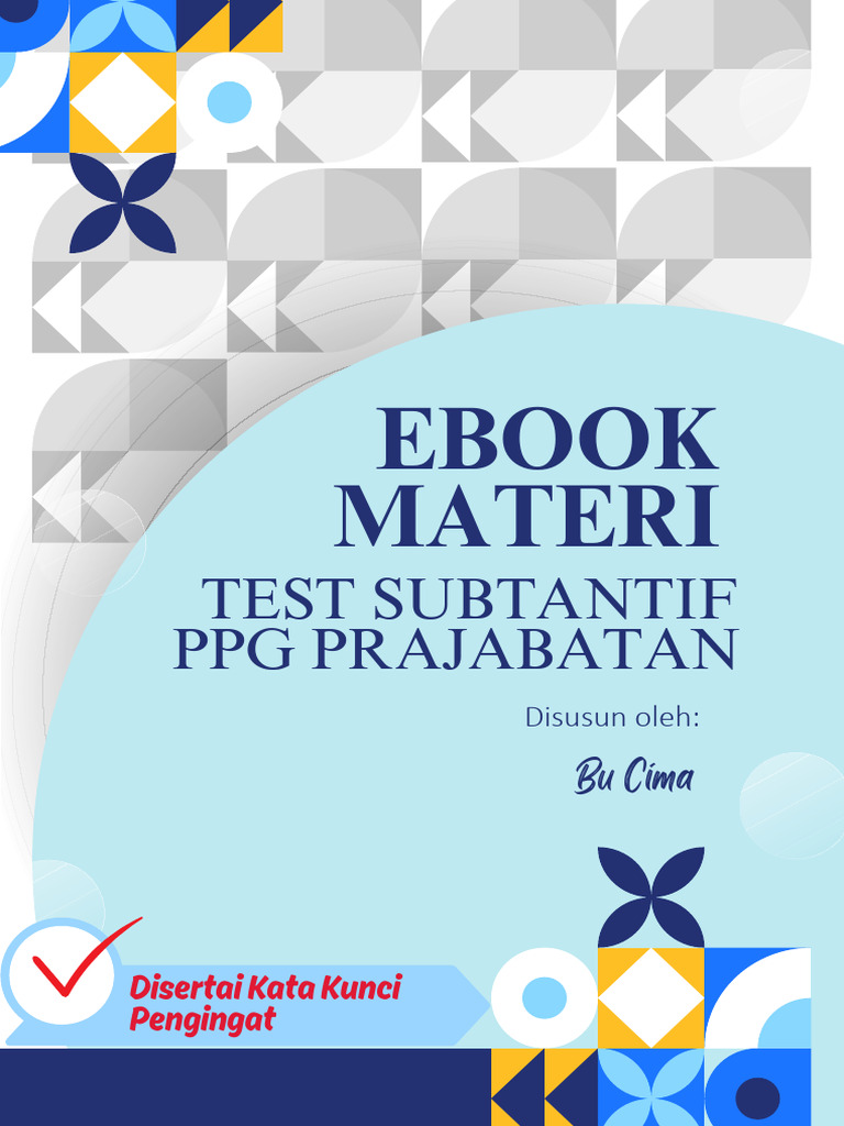 Ebook Materi Test Subtantif PPG Prajab | PDF