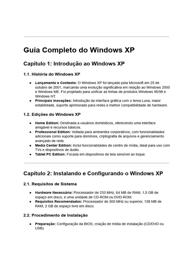 Guia Windows XP | PDF