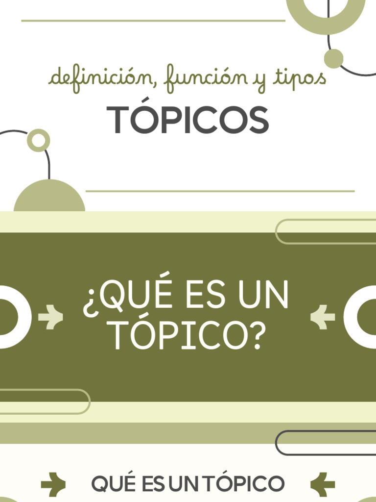 Tópicos | PDF