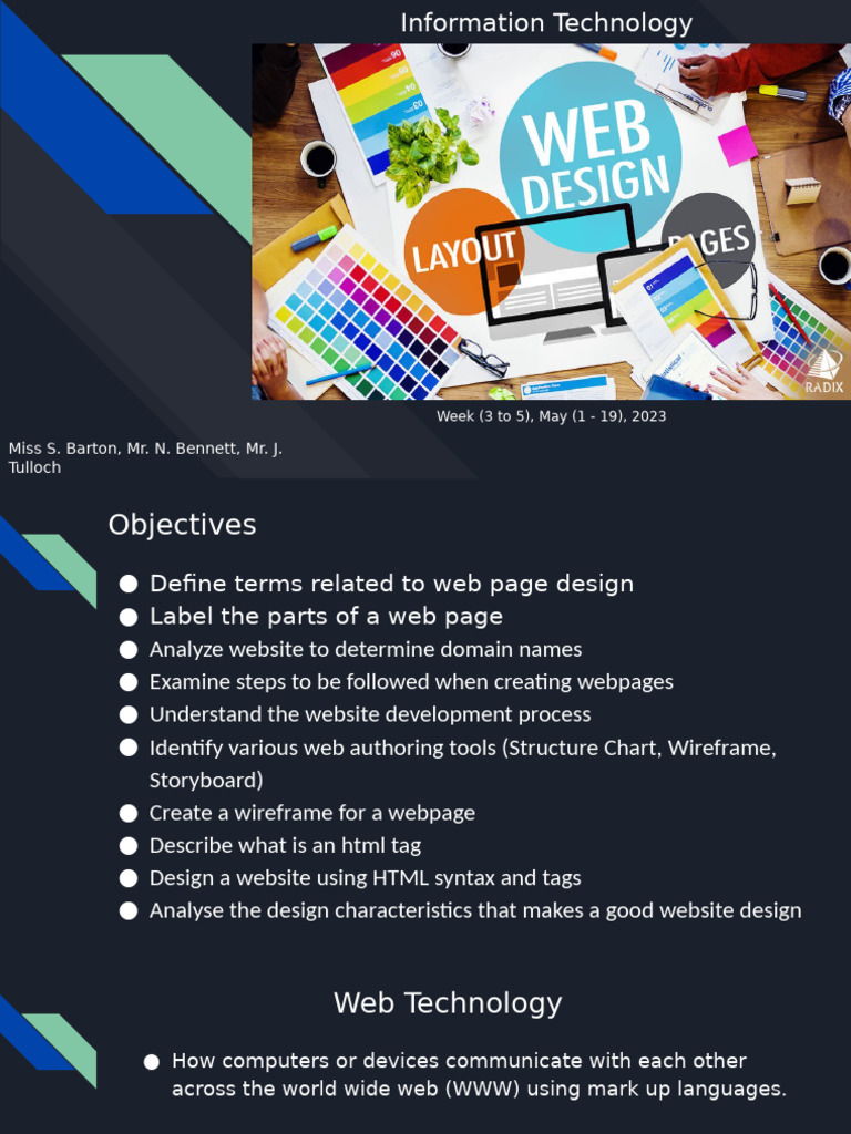 WEB PAGE DESIGN NOTES | PDF
