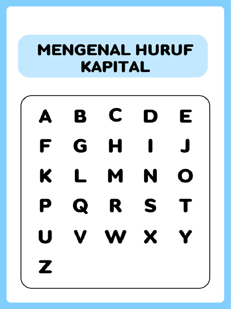 LKPD Huruf Kapital | PDF