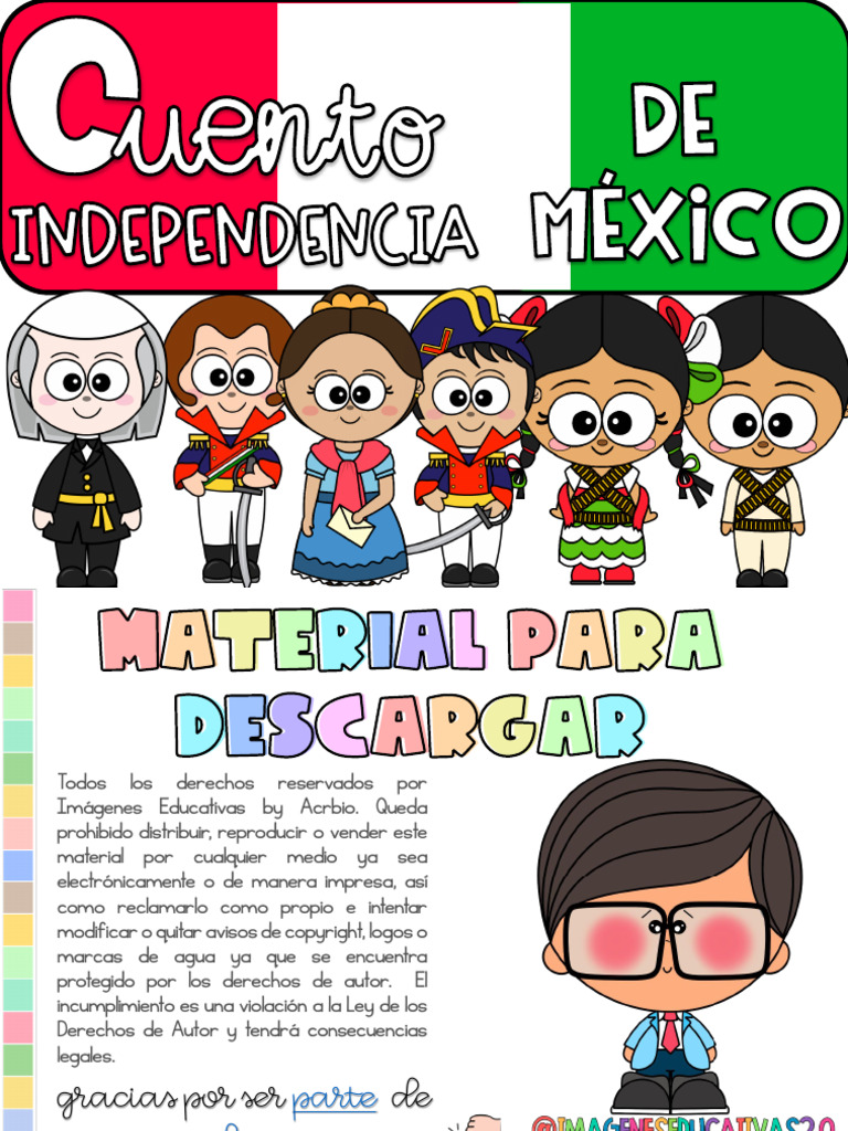 Cuento Independencia de Mexico 2023 2024 | PDF | Derechos de autor