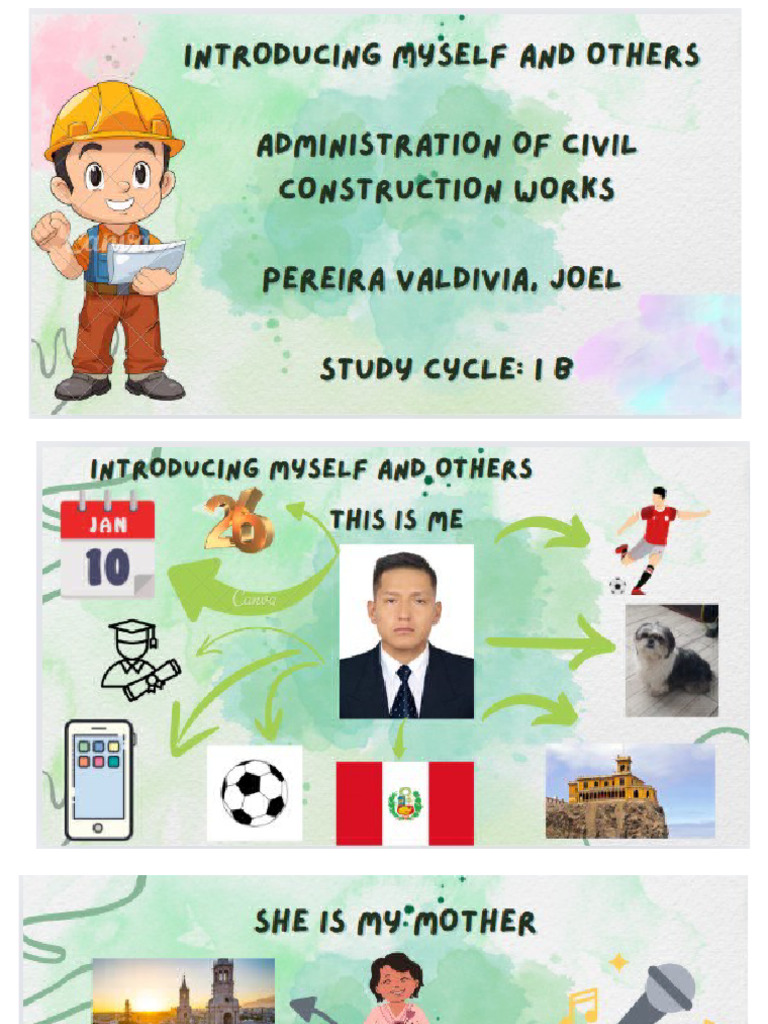 Introducing Myself | PDF