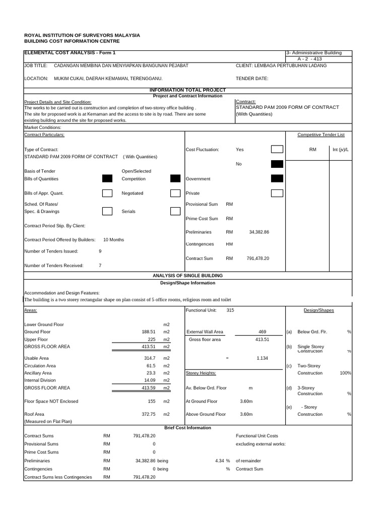 Royal Institution of Surveyors Malaysia Building Cost Information ...