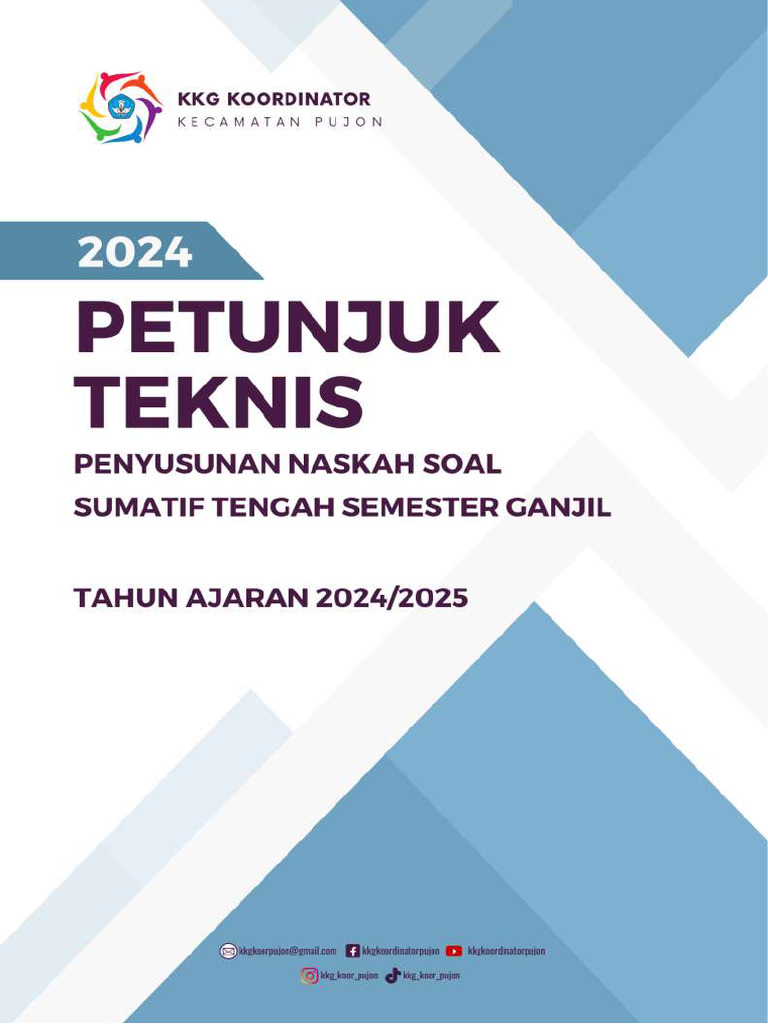 Juknis Sts Ganjil TP 2024-2025-1 | PDF