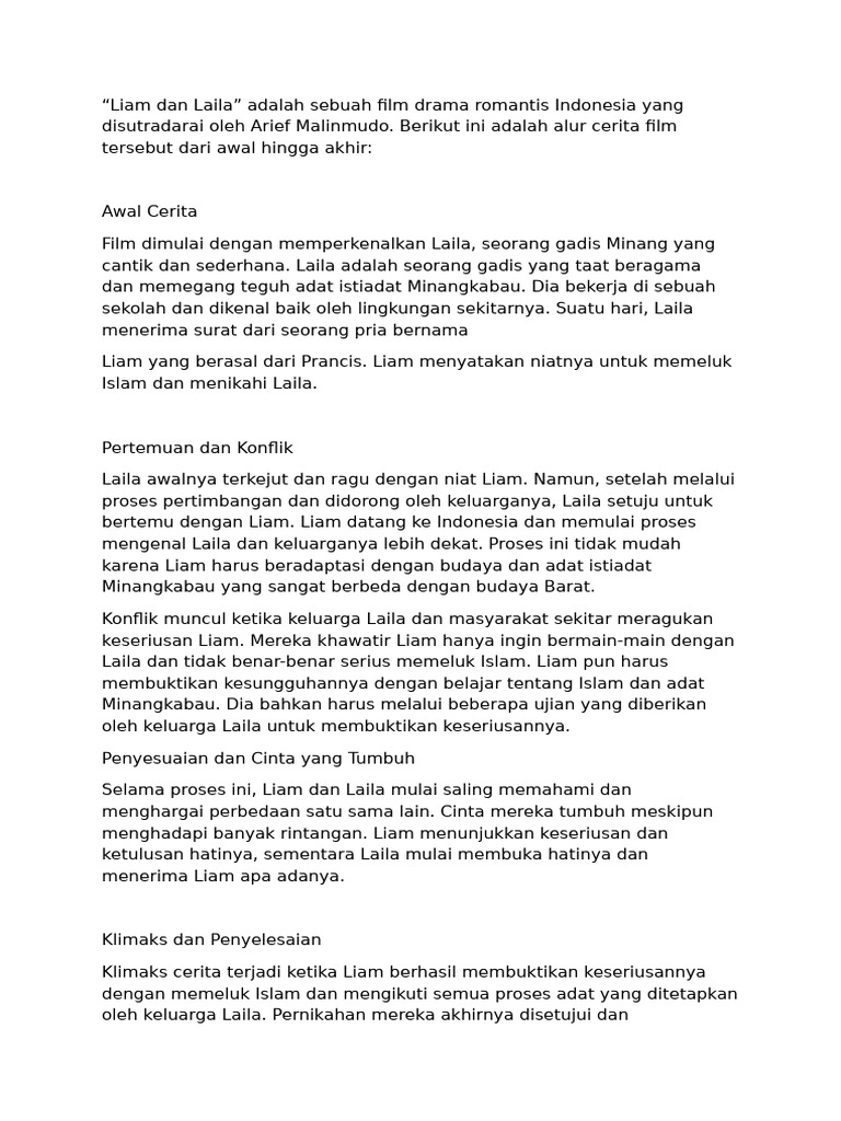 Liam Dan Laila | PDF