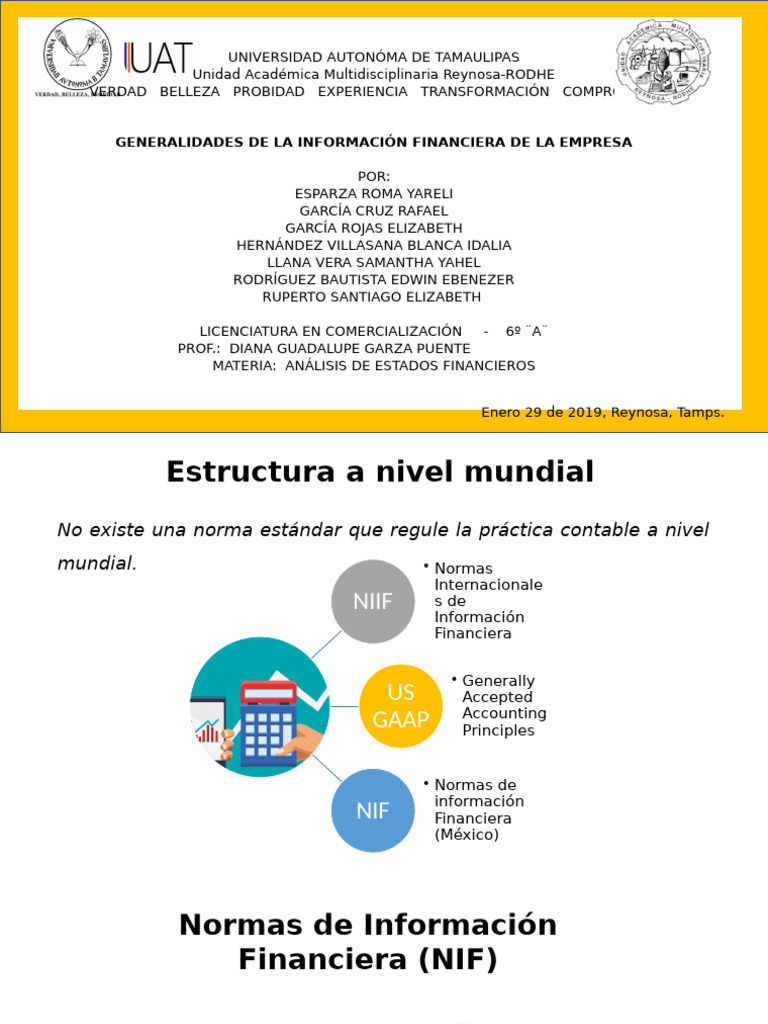 Generalidades de La Información Financiera de La Empresa | PDF