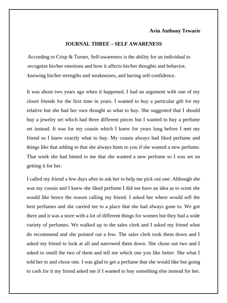 Avin Journal 3 | PDF