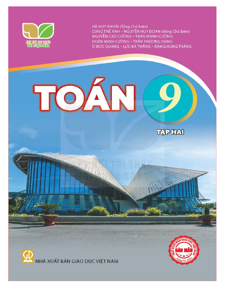 SGK Toan 9 KNTT Tap 2 | PDF