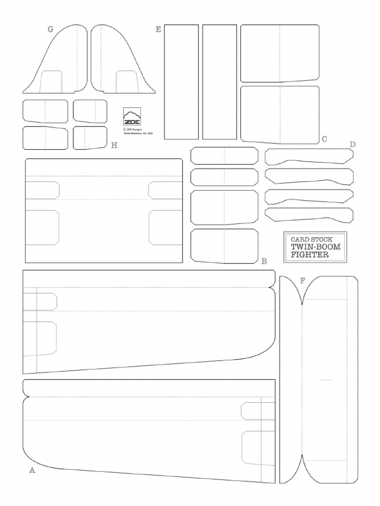 Twin Boom Plans 1 | PDF