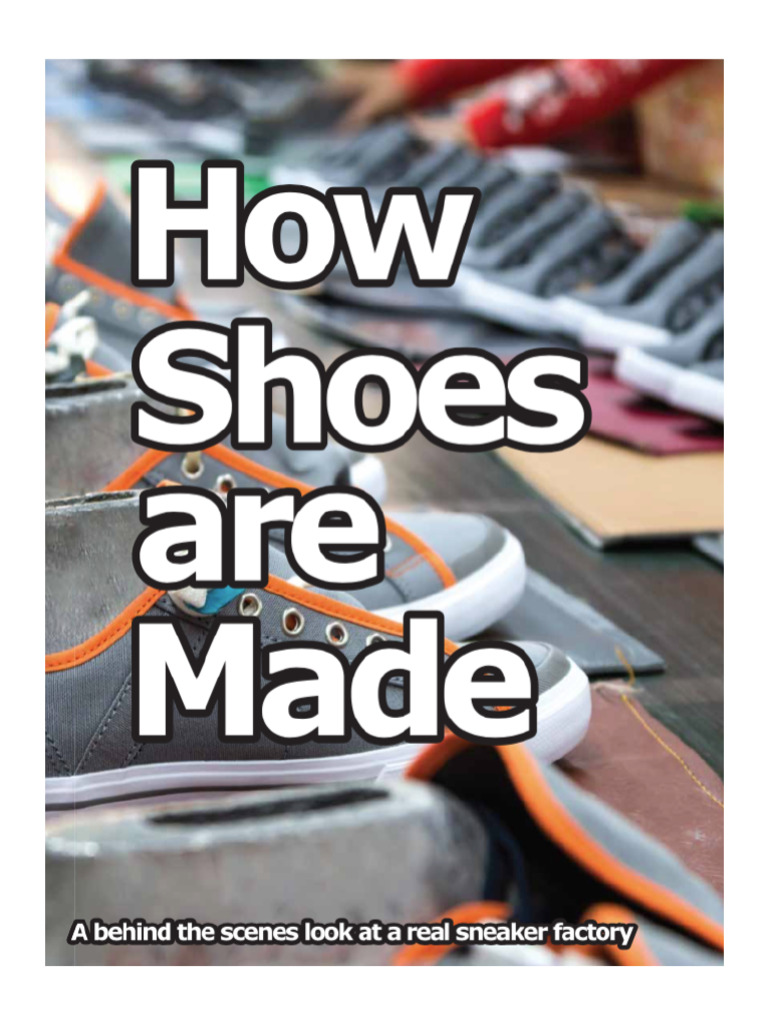 How Shoes Are-Made Download-2020 | PDF