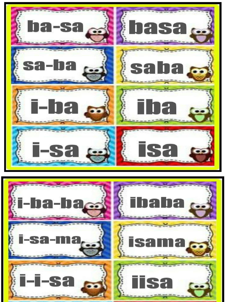 REMEDIAL READING Pantig NEW | PDF