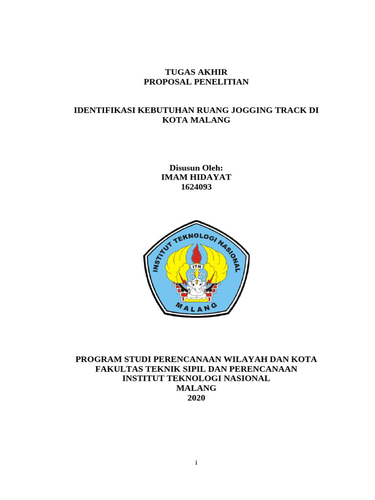 Imam Hidayat 1624093 Seminar Proposal | PDF