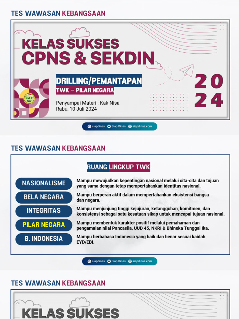 Drilling 2 (Pilar Negara) - Kosong | PDF