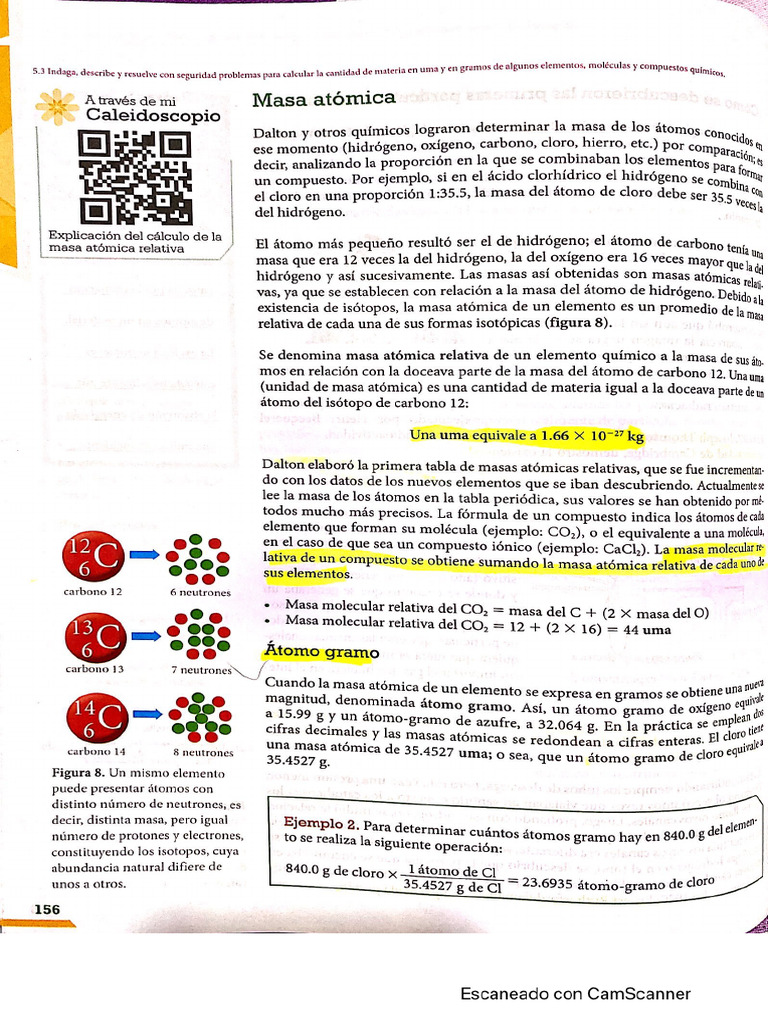 Masa Atomica | PDF