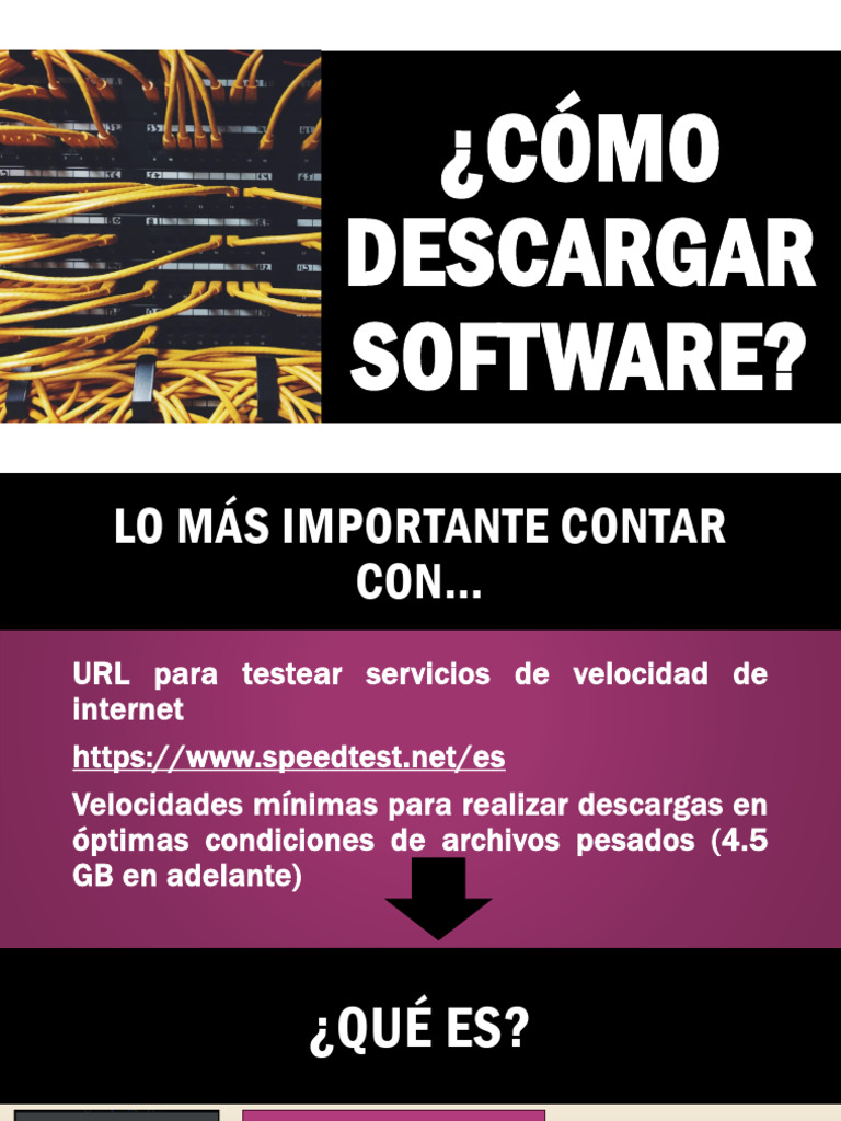 Cómo Descargar Software | PDF
