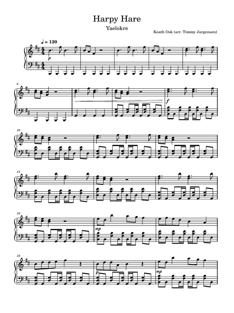 Harpy Hare Yaelokre | PDF
